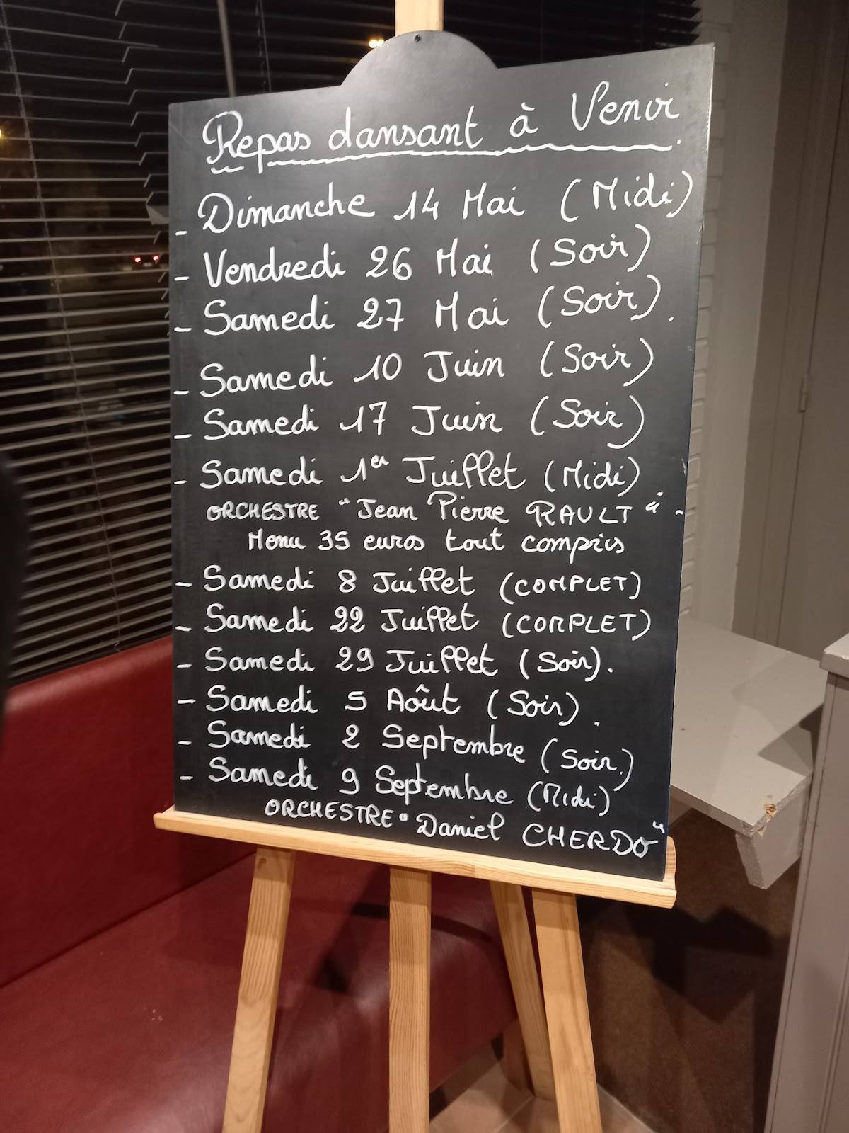 Menu au L'Attraction restaurant, Saint-Alban