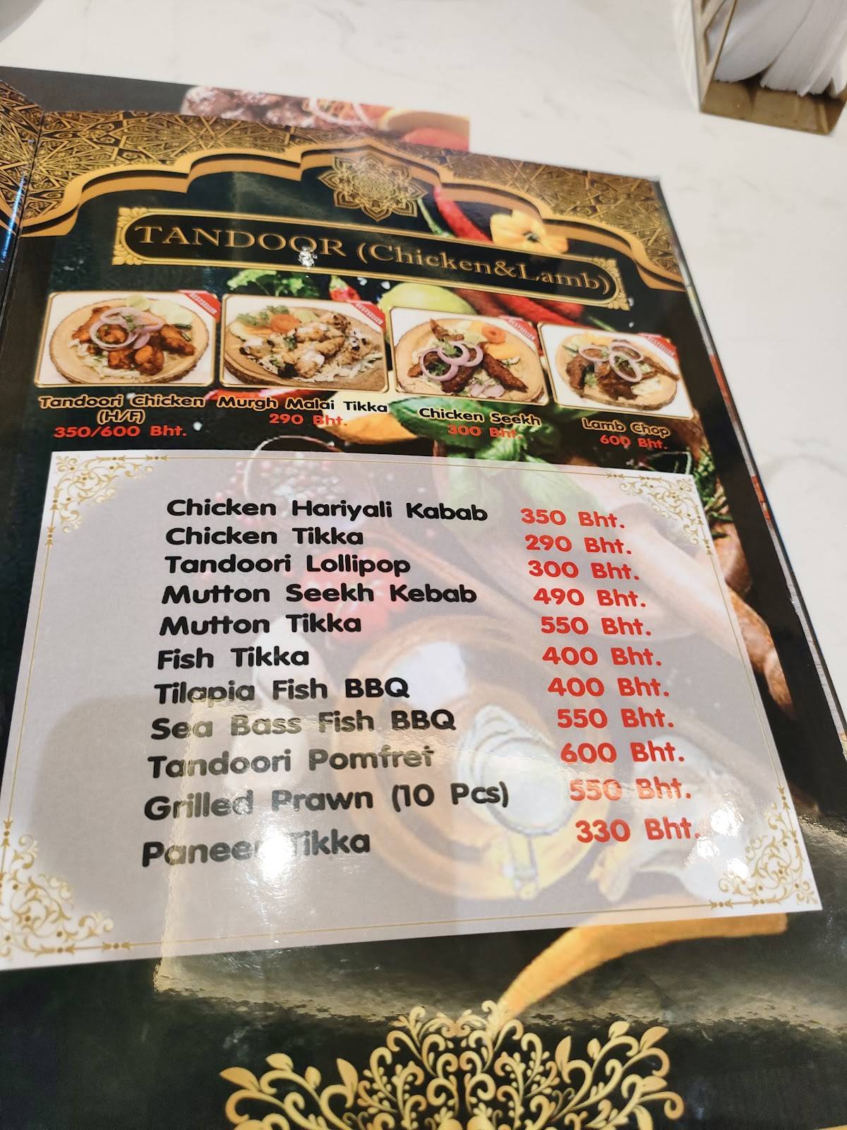 Menu at Little Spicy Restaurant (Halal), Bangkok