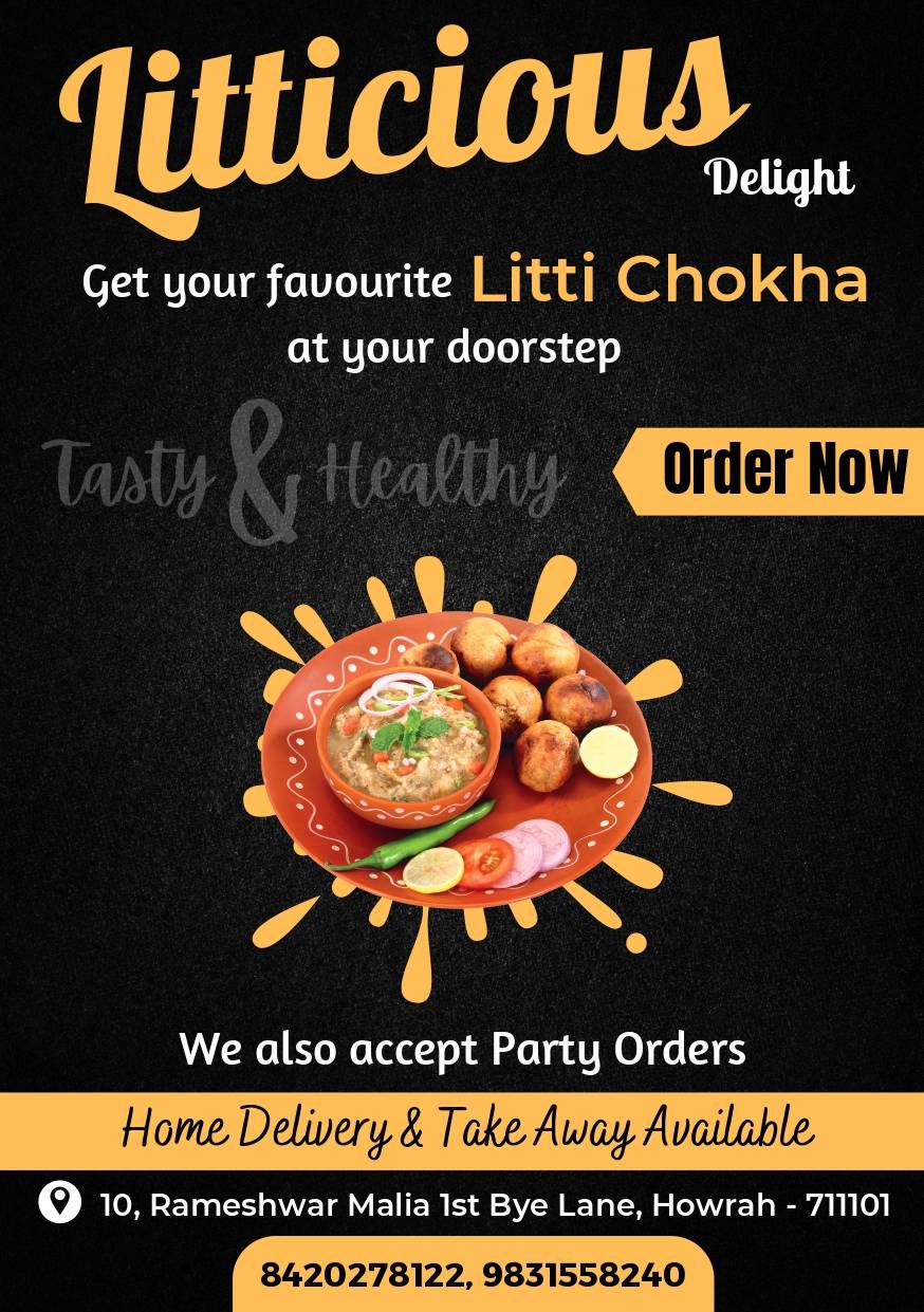 Menu at Litti Chokha - Litticious Delight, Howrah