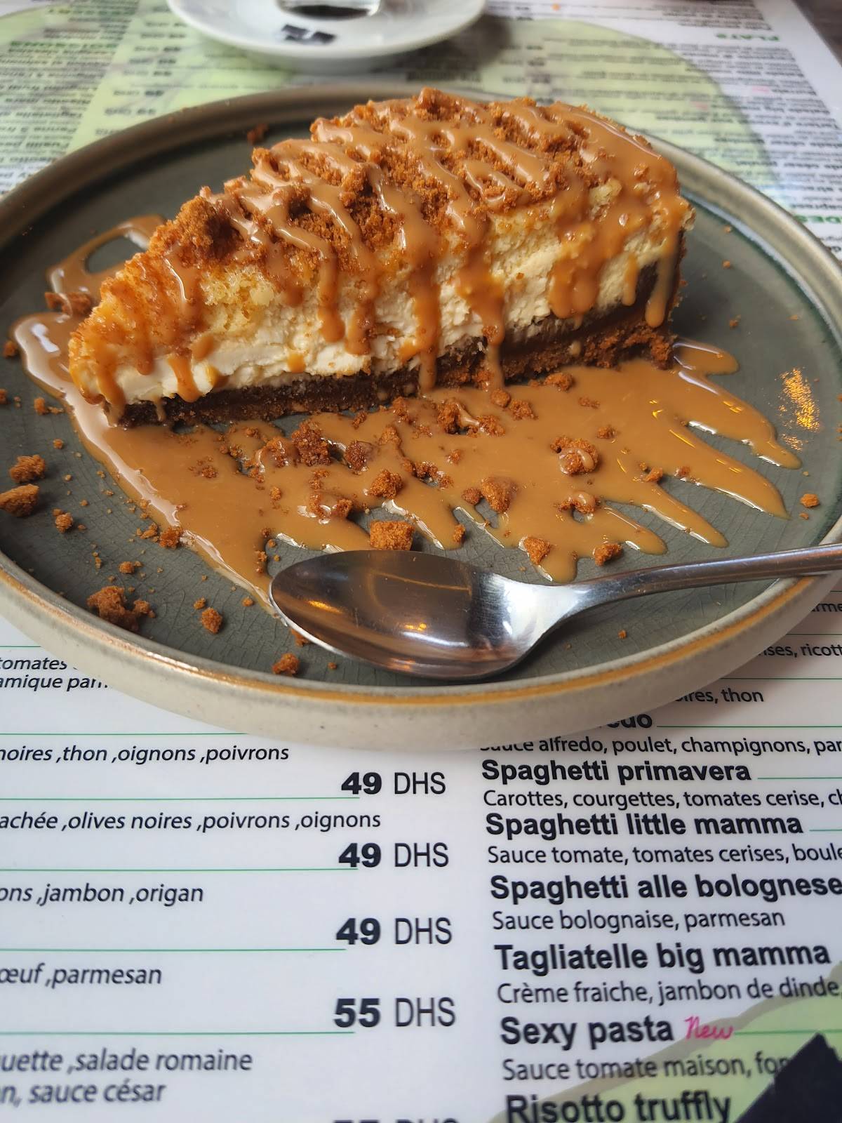 Menu au Little Mamma Mohammedia restaurant, Mohammedia