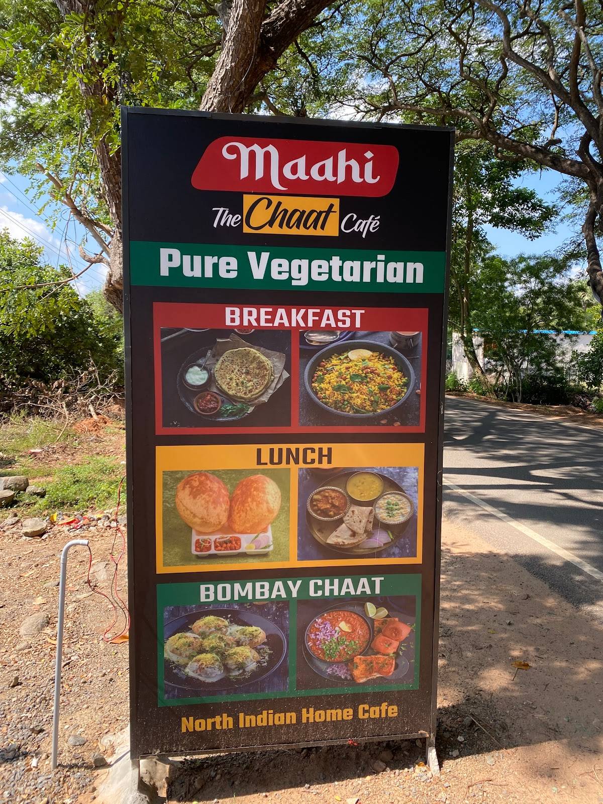 Menu at PURE VEG Maahi the chaat cafe, Bommayapalayam