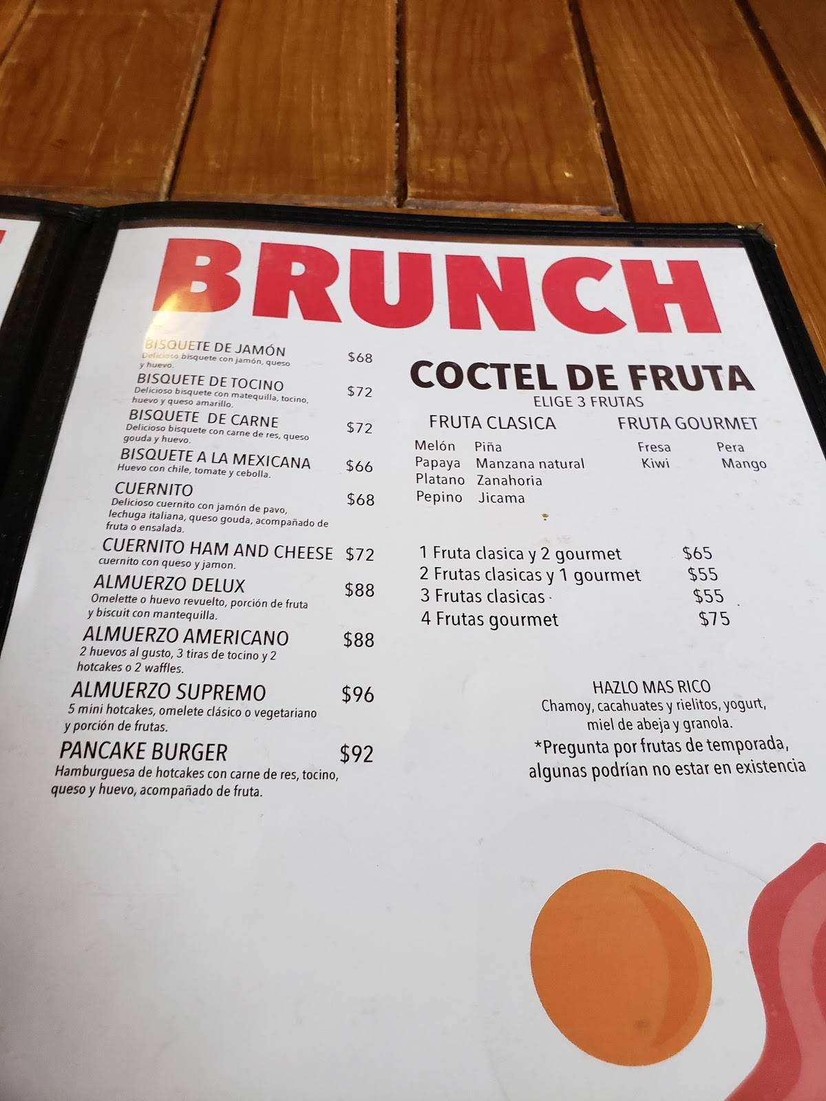 Carta del restaurante Mapolato, Piedras Negras, Av. Roman Cepeda 511