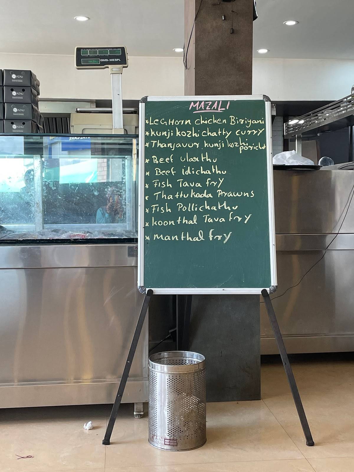 Menu at Mazali Restaurant, Perinthalmanna, Perintalmanna
