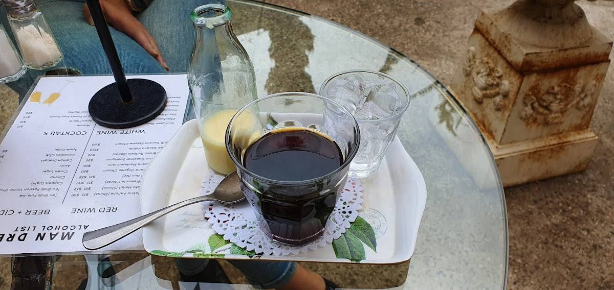 Menu at Old Man Drew cafe, Ascot Vale