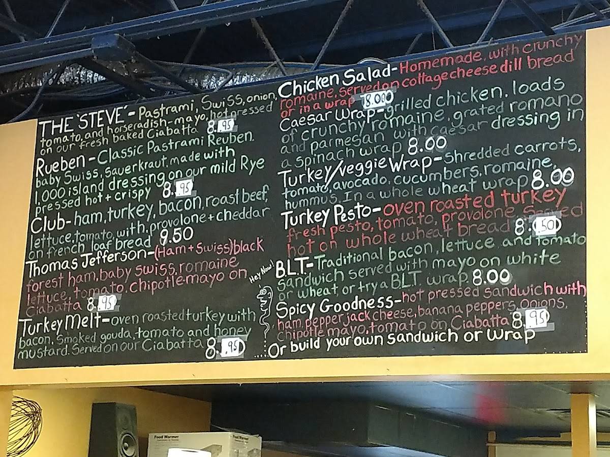 Menu at Montana Plains Bakery 2, Lynchburg, 102 A Tradewynd Dr