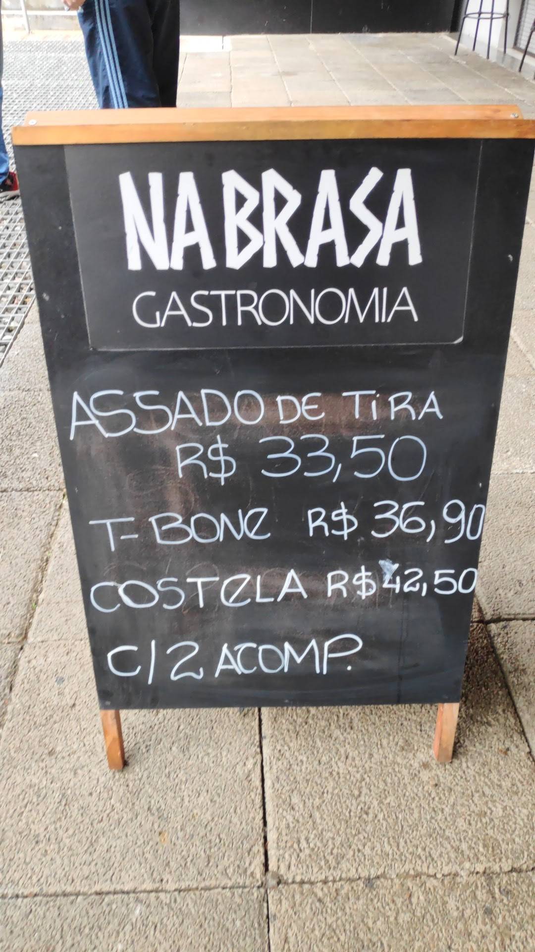 Menu em Na Brasa Gastronomia restaurante, Curitiba