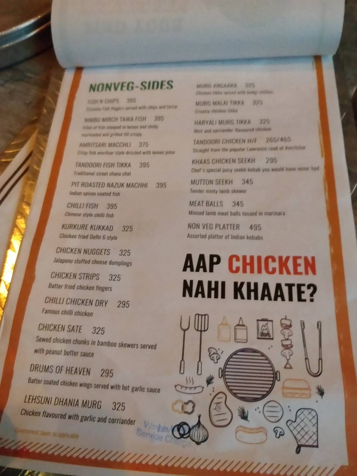 Menu at Noidawery, Noida