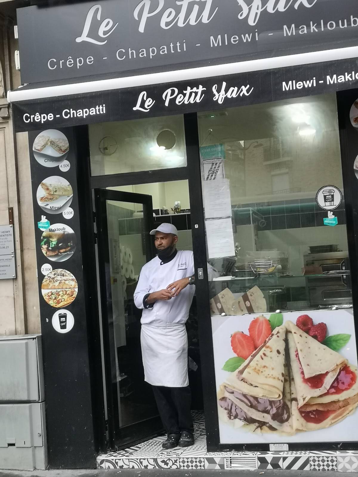 Carta del restaurante LE PETIT SFAX, Paris