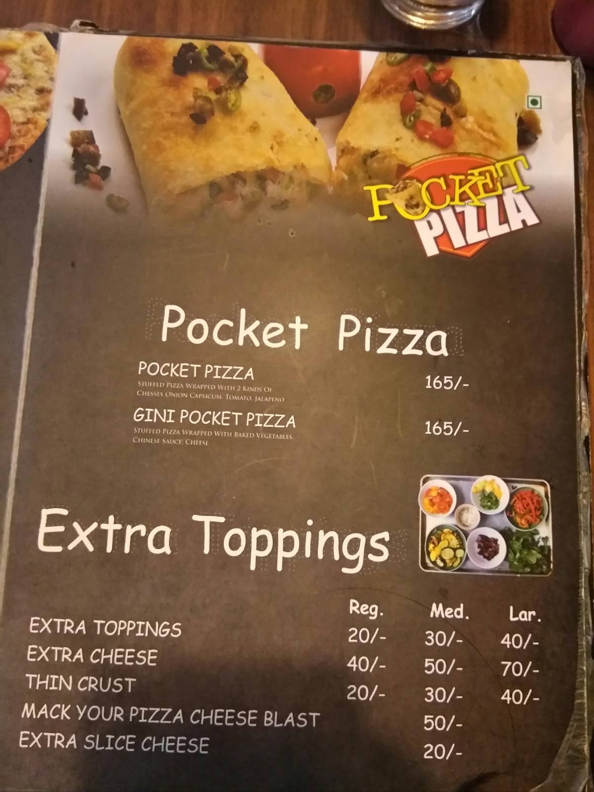Menu at Pizzarito - Adajan, Surat