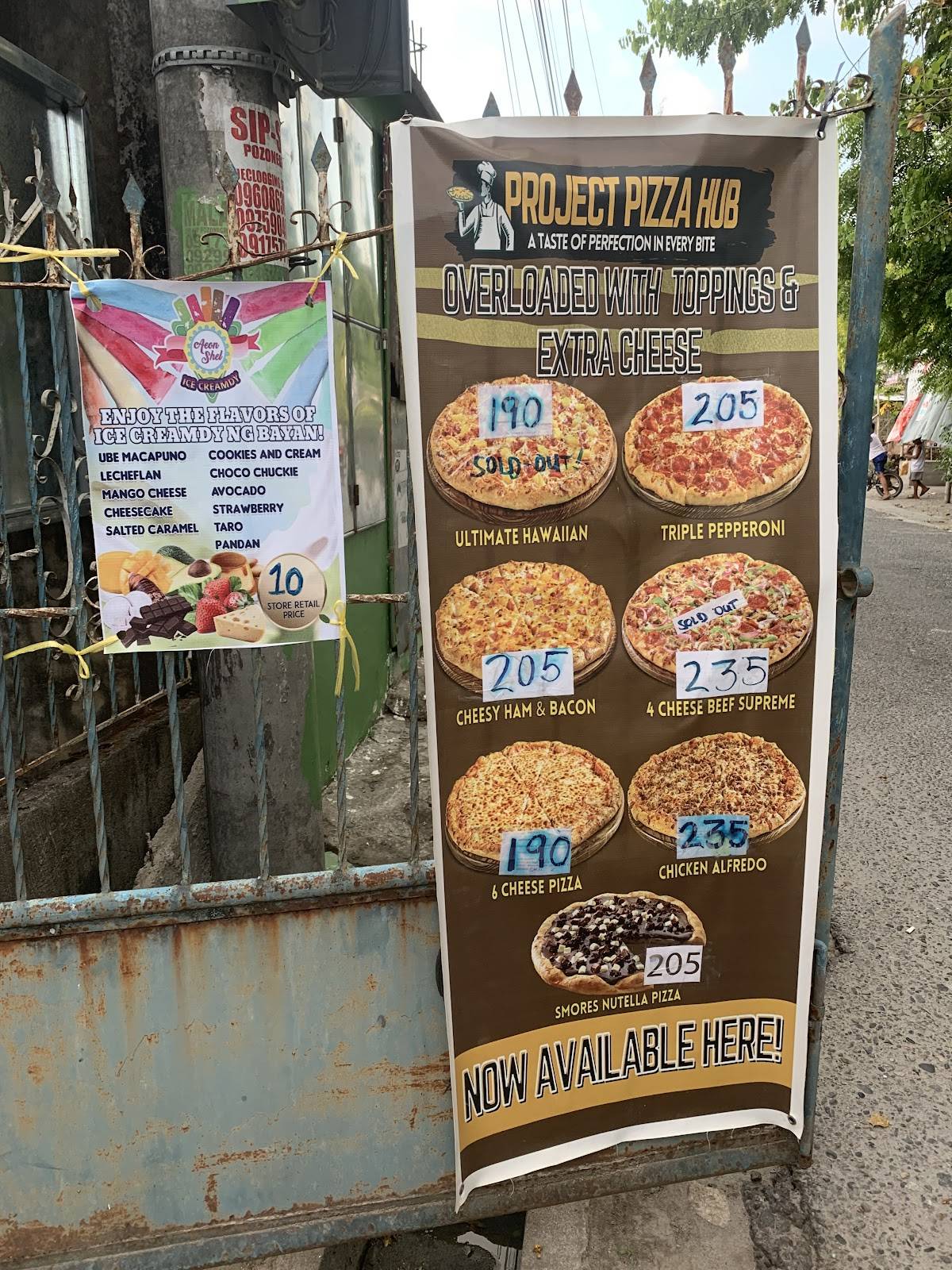 Carta del restaurante Project Pizza Hub - Tarlac, Tarlac