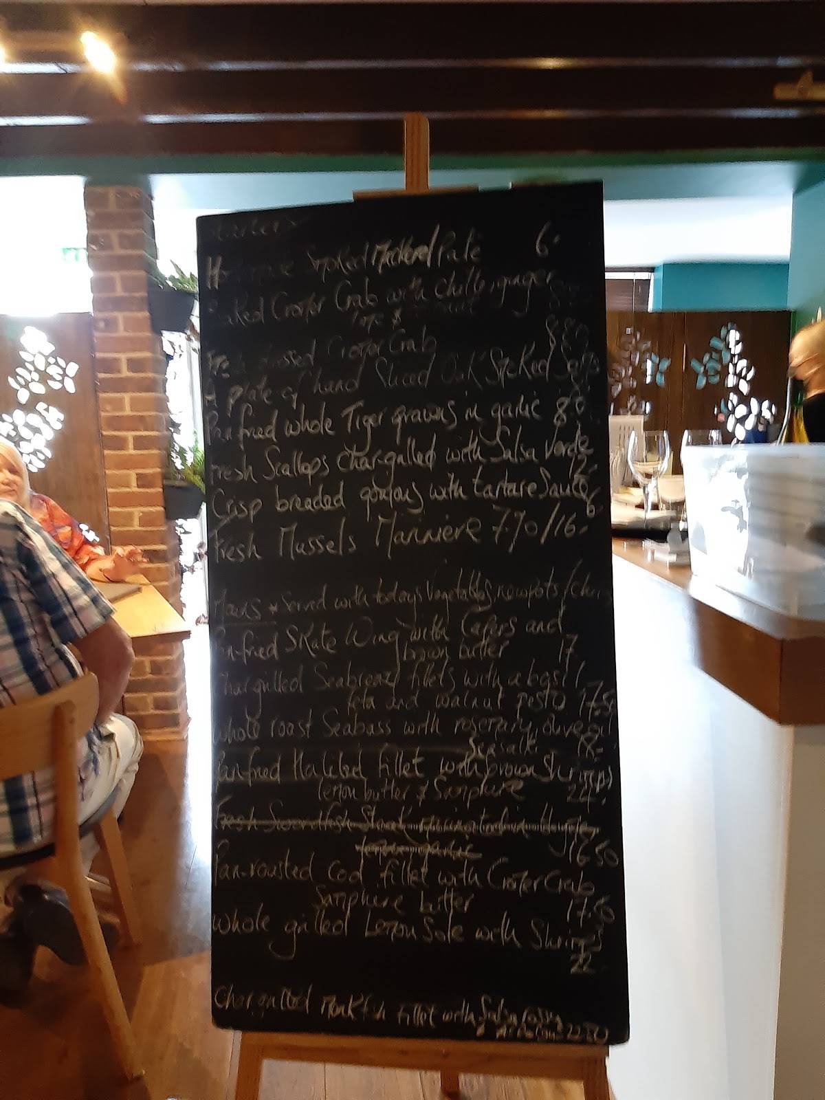 Menu at Bure River Cottage Restaurant, Horning