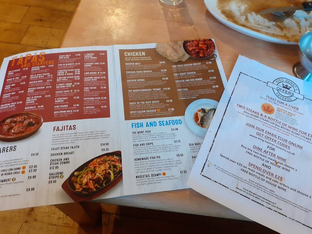 Menu at The Ragley Boat Stop pub & bar, Derby