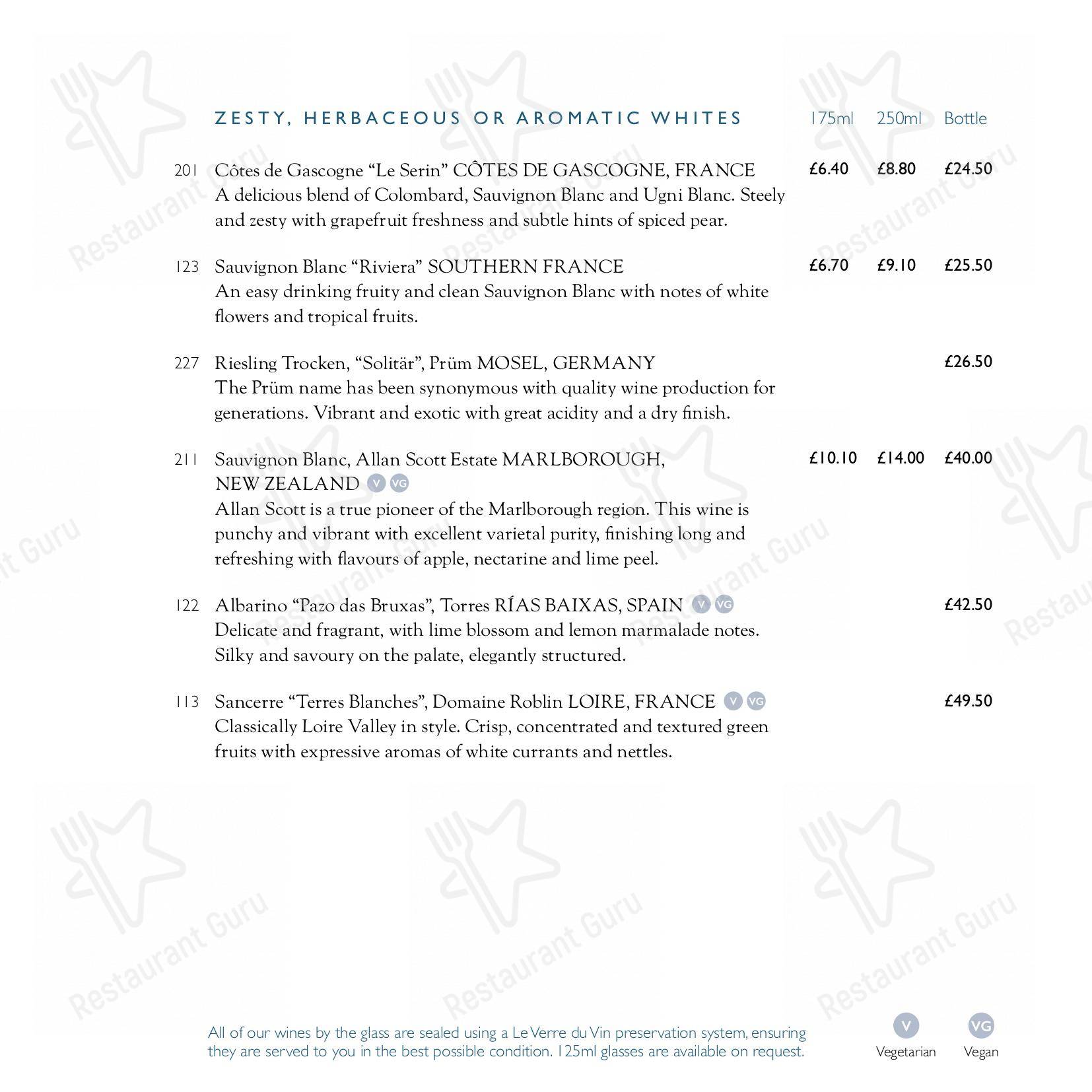 Menu at The Ship at Dunwich pub & bar, Dunwich