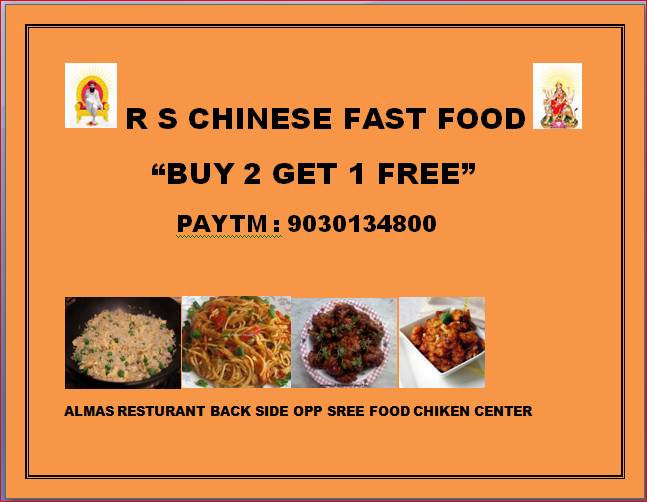 Menu at R S RATHOD FAST FOOD, Hyderabad