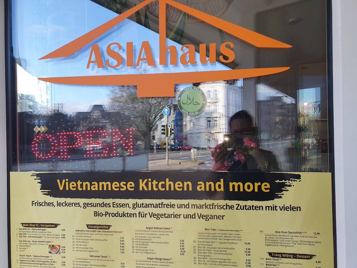 Speisekarte von Asia Haus restaurant, Aachen