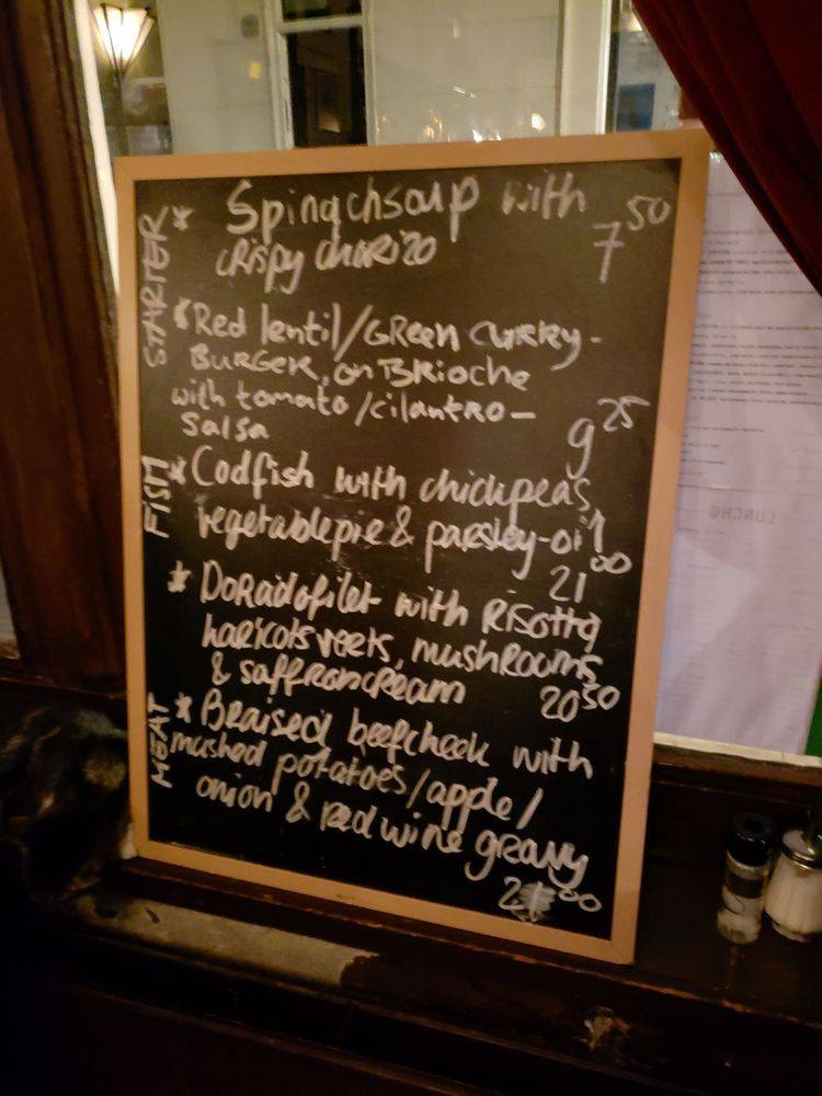 Speisekarte von Café Restaurant De Reiger, Amsterdam