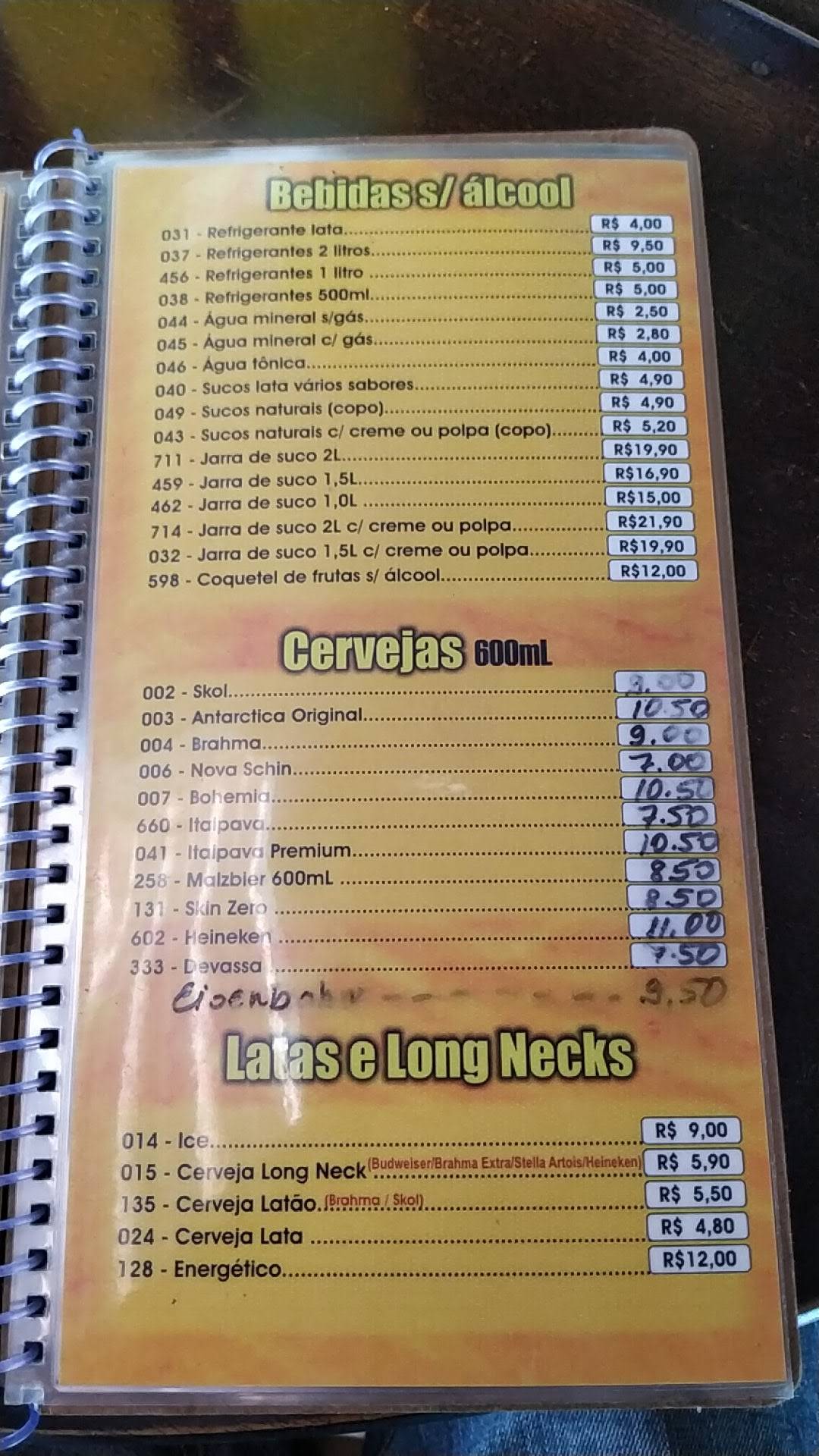 Menu em Chico do Peixe Floramar restaurante, Belo Horizonte
