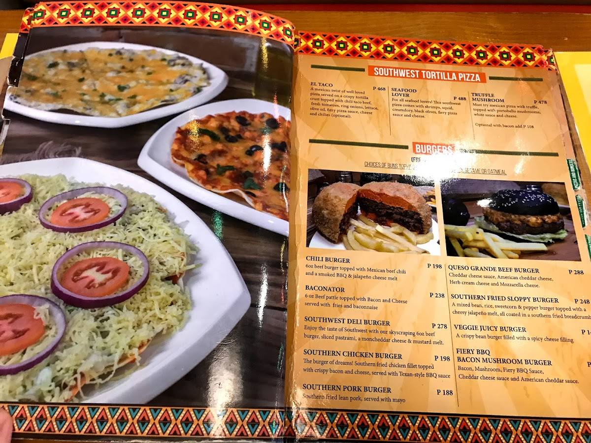 Menu at Fiery Style Southwestern Flaming Grill restaurant, Muntinlupa ...
