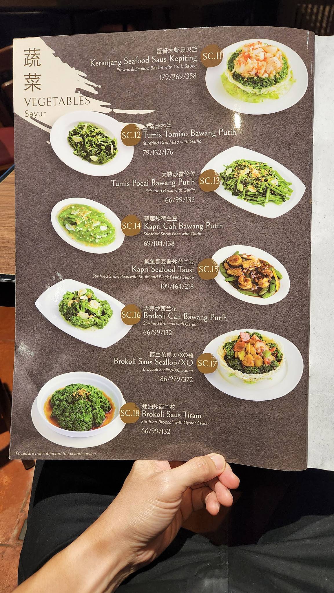 Menu at Foek Lam Summarecon Mall Serpong restaurant, Tangerang ...