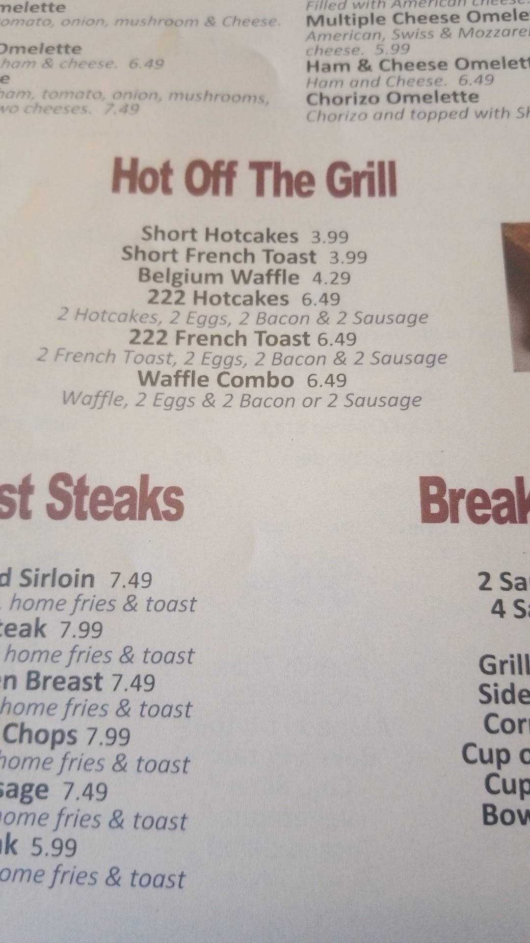 Menu at Gabe's Family Restaurant, Cleveland