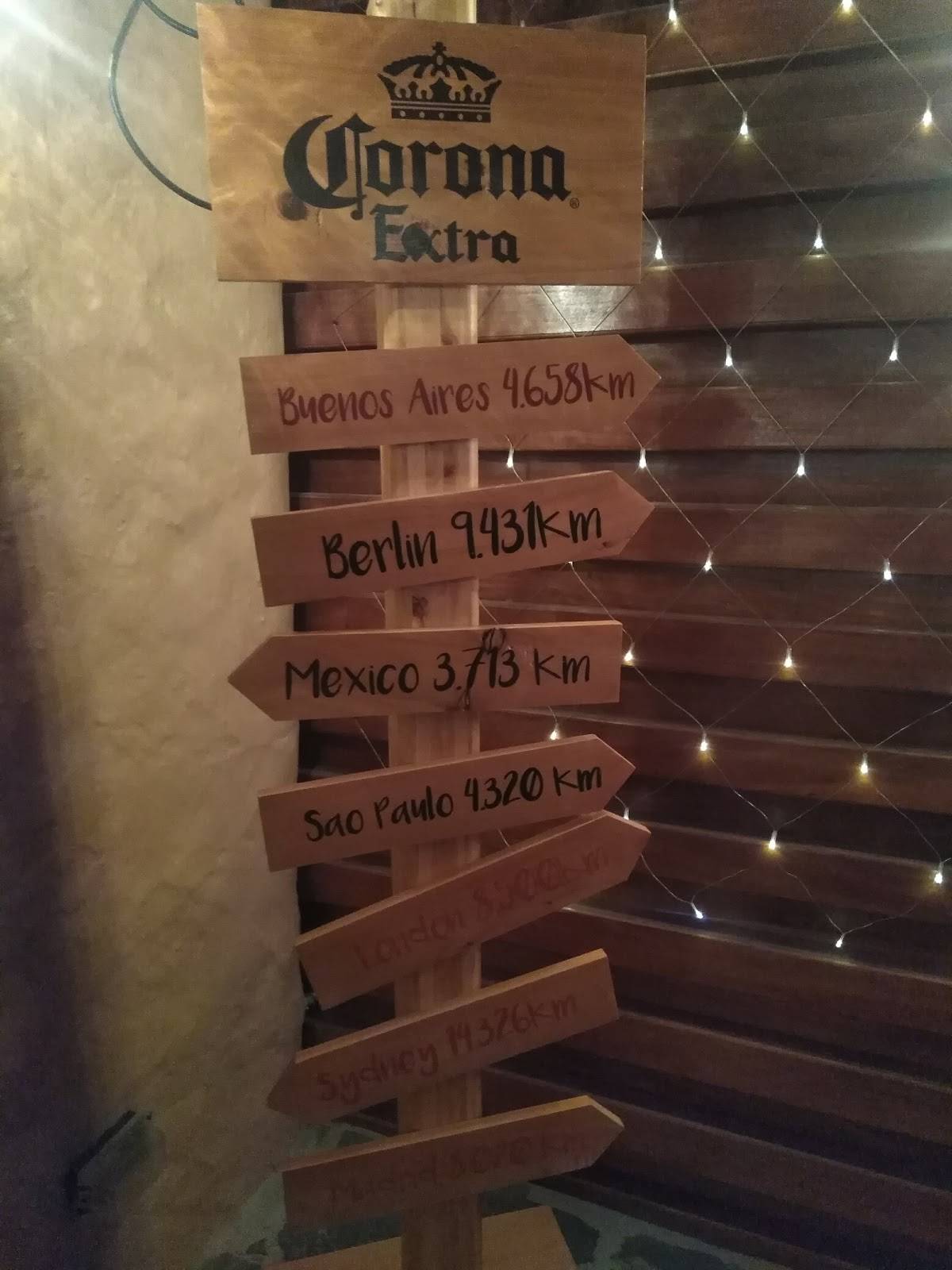 Carta de Islamorada Restaurante, Sopó