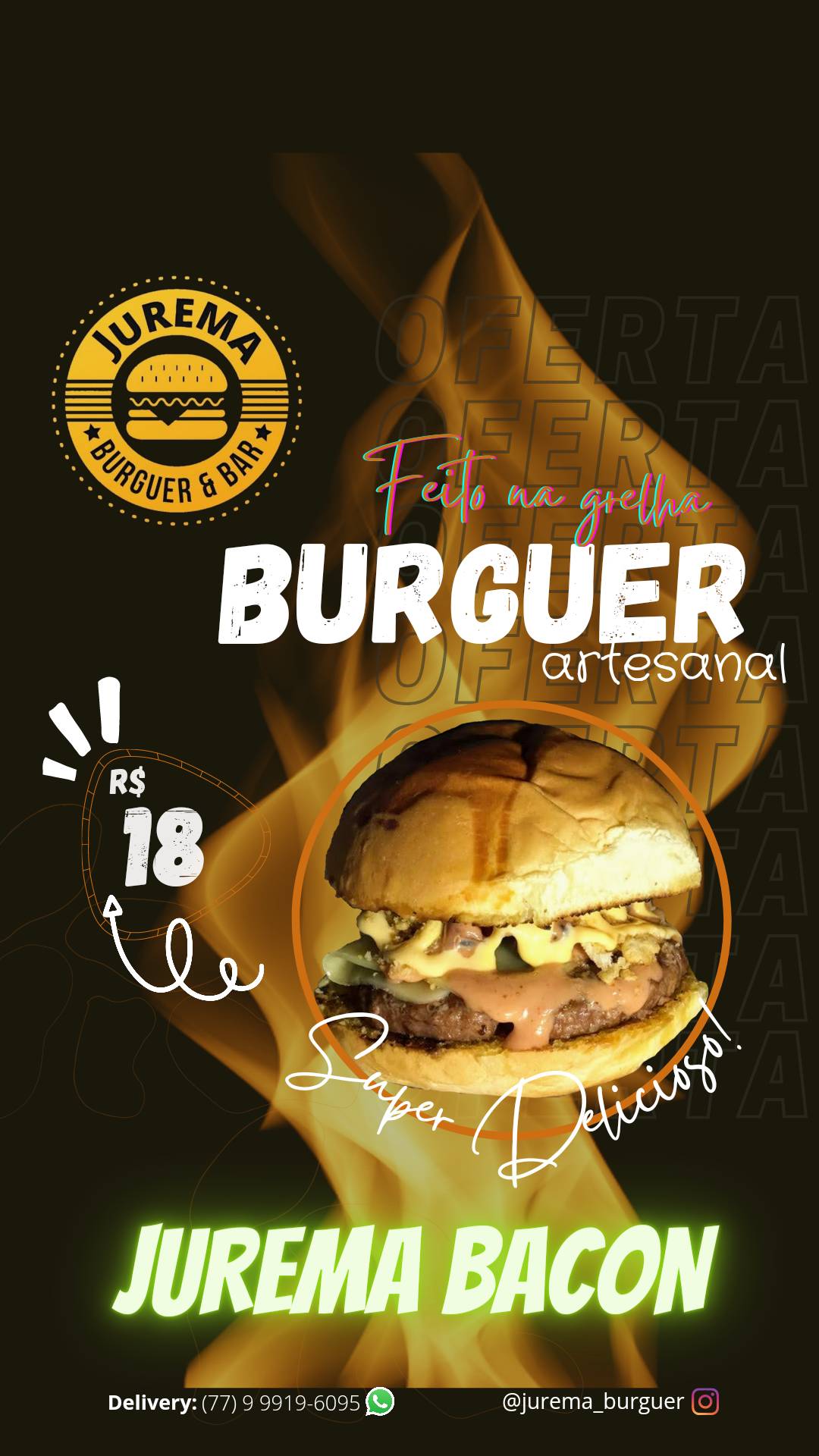 Menu em Jurema Burguer & Bar, Brumado