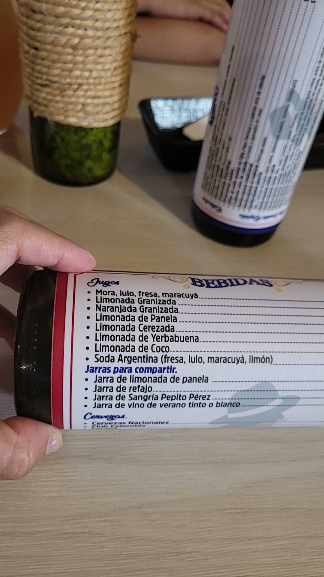 Carta del restaurante Pepito Pérez Parilla Argentina - Girón, Girón