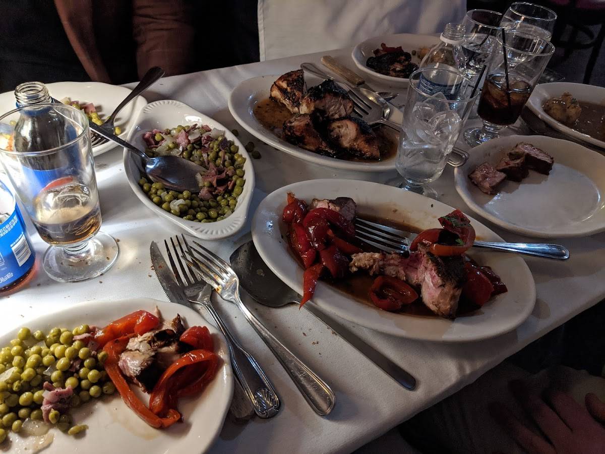 Menu at Rao's restaurant, New York City, 455 E 114th St