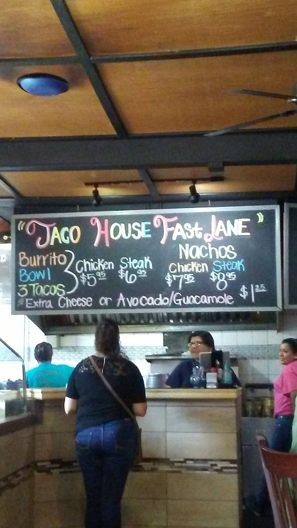 Menu at Taco House restaurant, Calhoun, 803 S Wall St