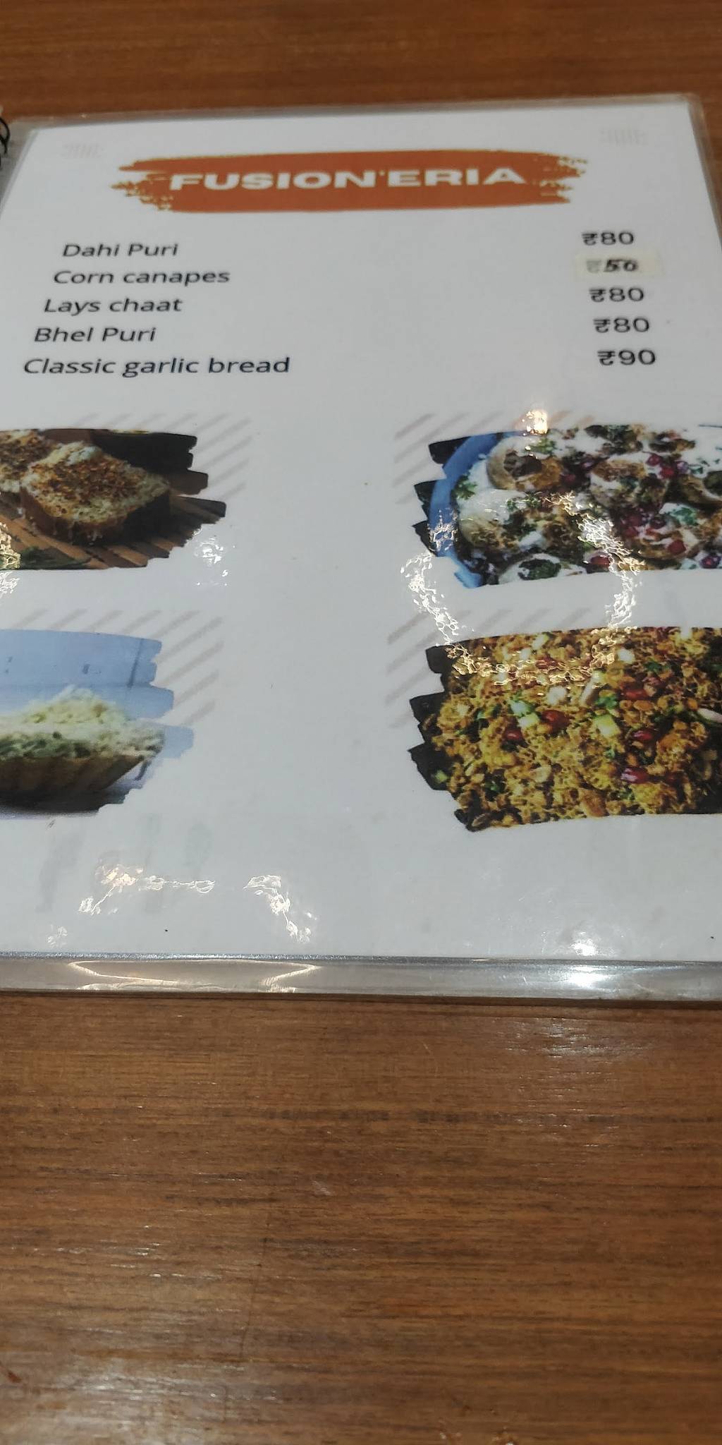 Menu at The F2 Food Fusion, Chennai