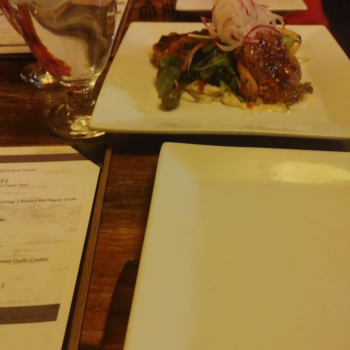 Menu at The Strand Waterfront Dining & Wine Bar, Lutsen