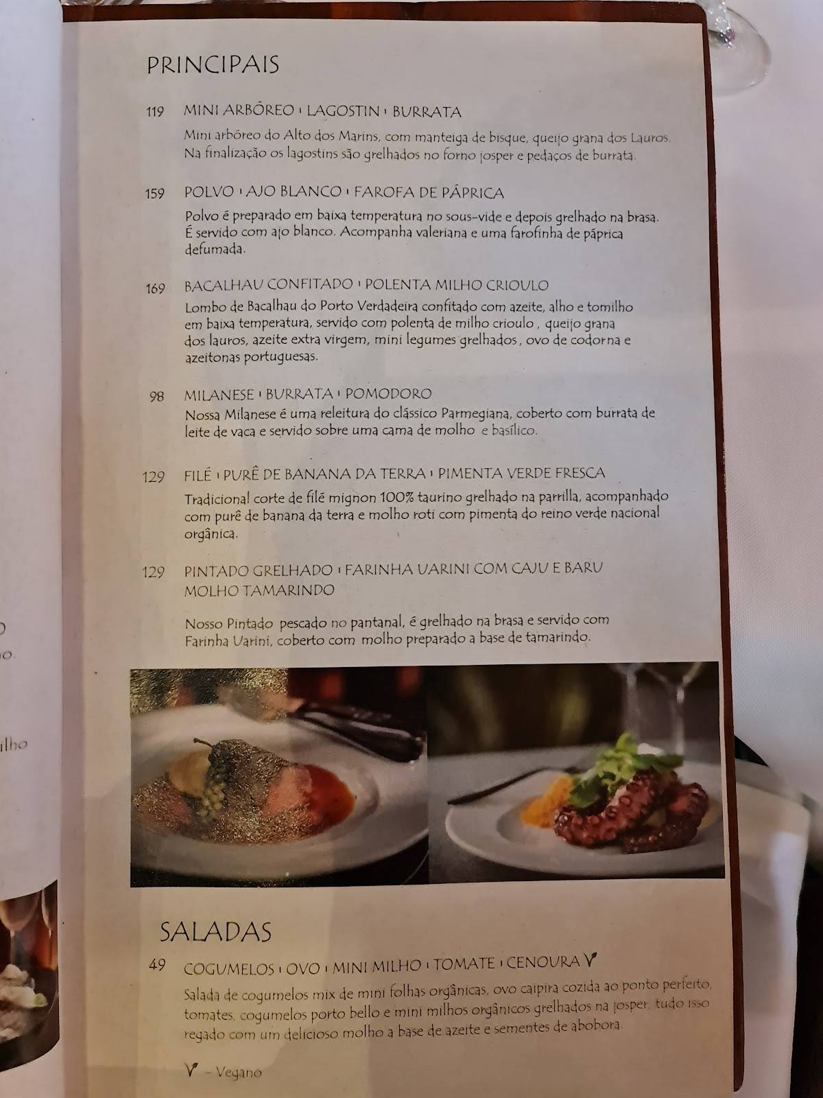 Menu em Urus Steakhouse A melhor experiência em carne, São Paulo