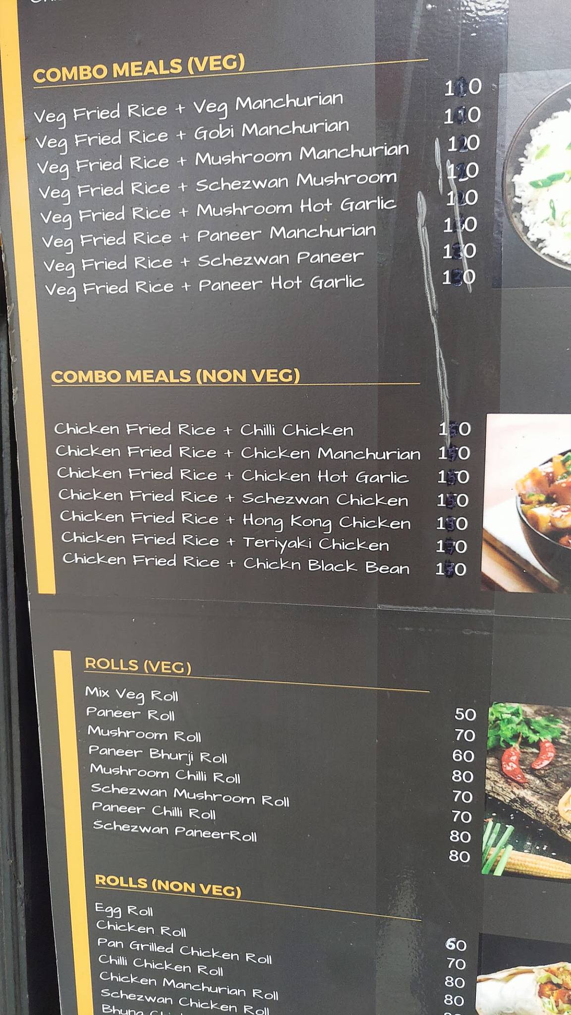Menu at Wok The Way, Bengaluru