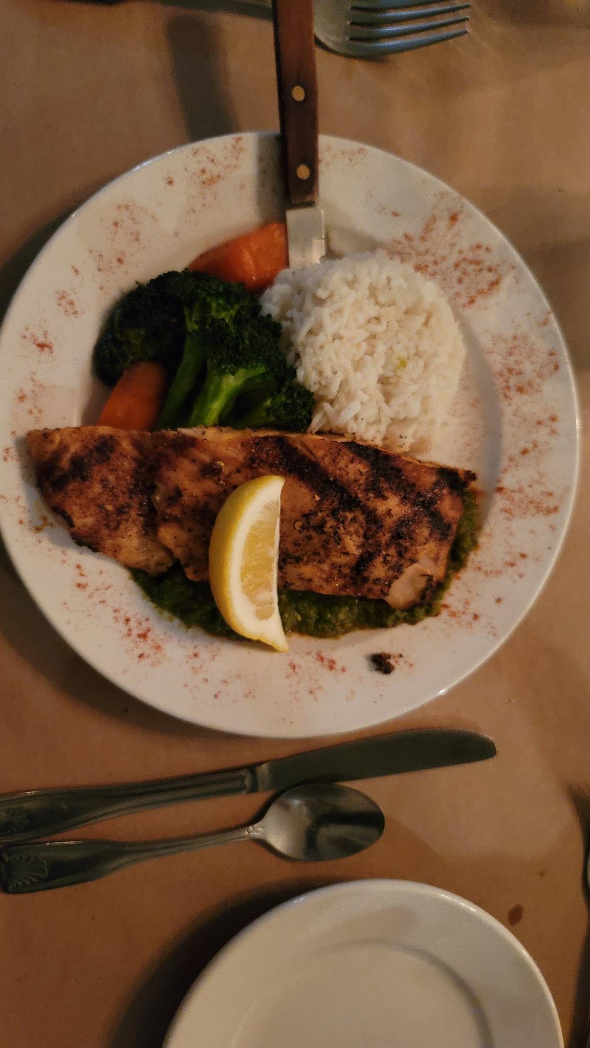 Menu at kitchen at the Dovegate Inn restaurant, Schuylerville