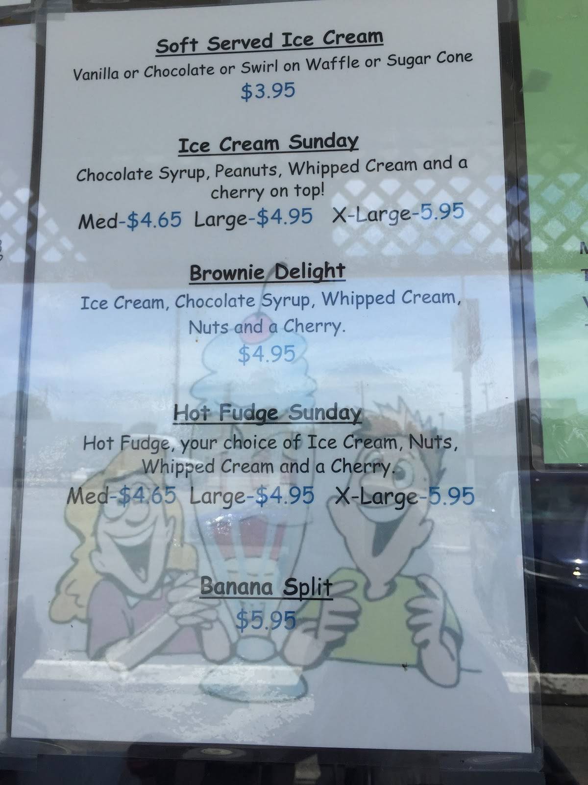 Menu at Burgerlicious restaurant, Rio Vista