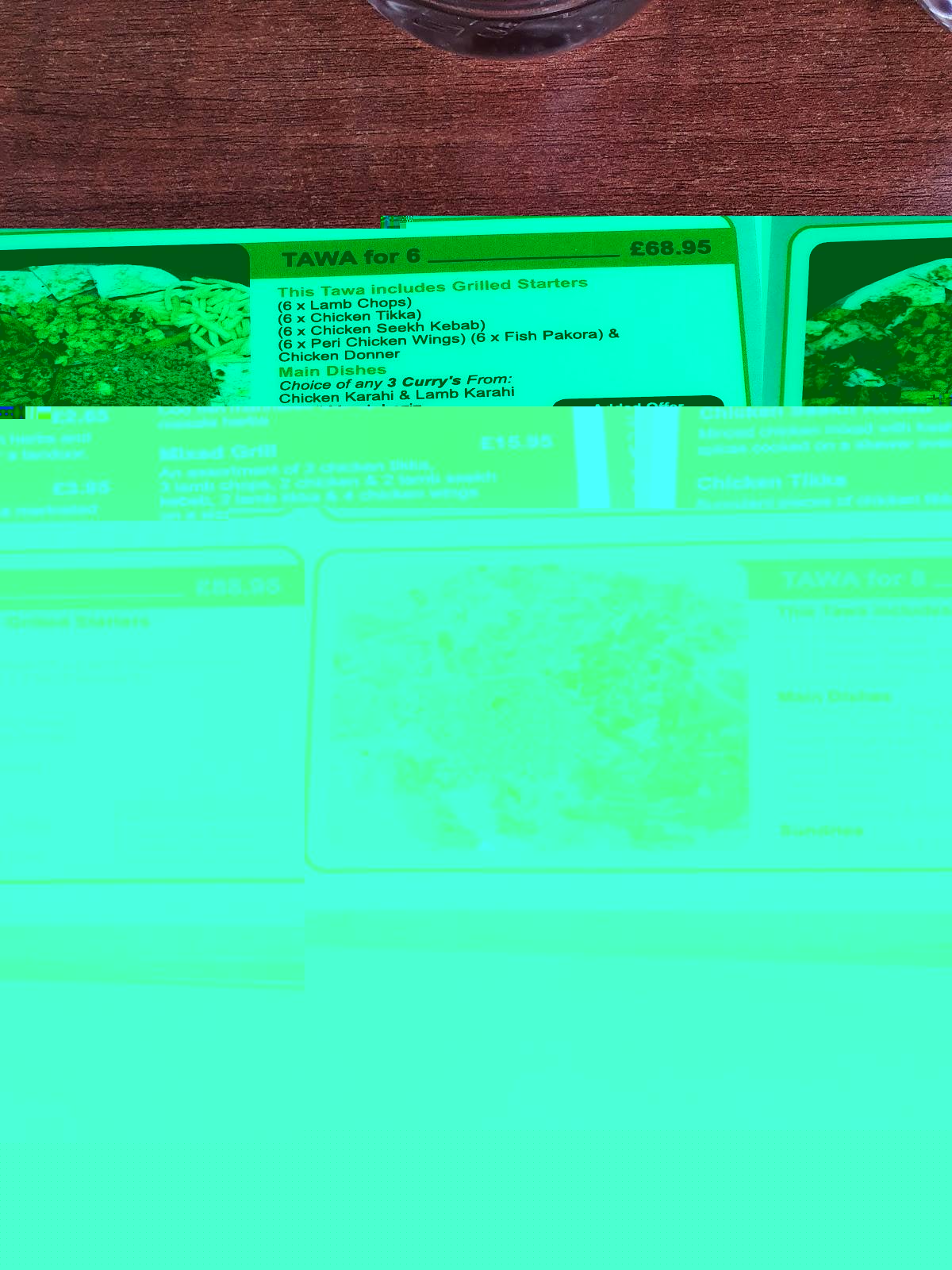 Menu at Eastern Restaurant & Takeaway, Rochdale