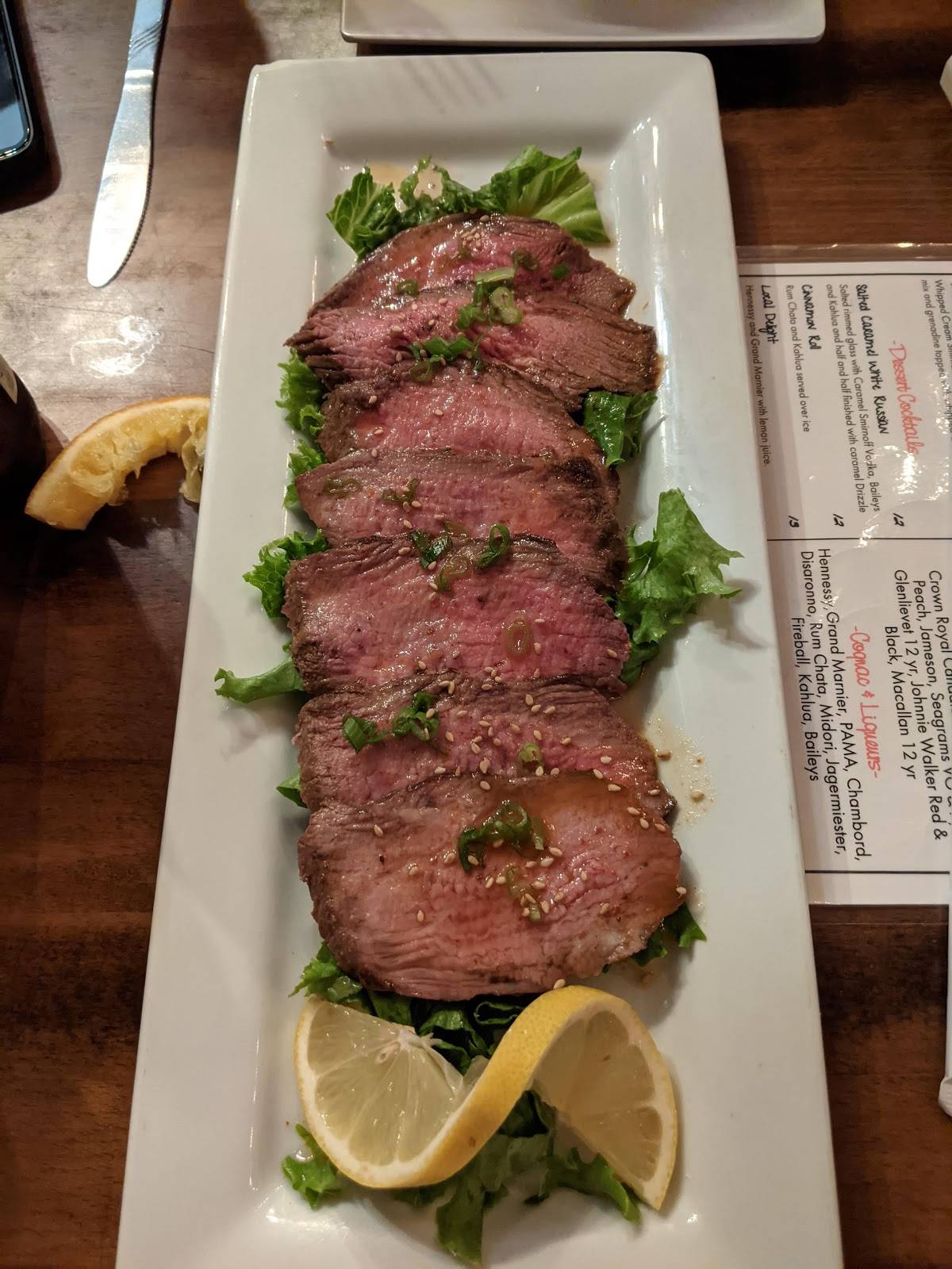 Menu at Rollin Local restaurant, Georgetown