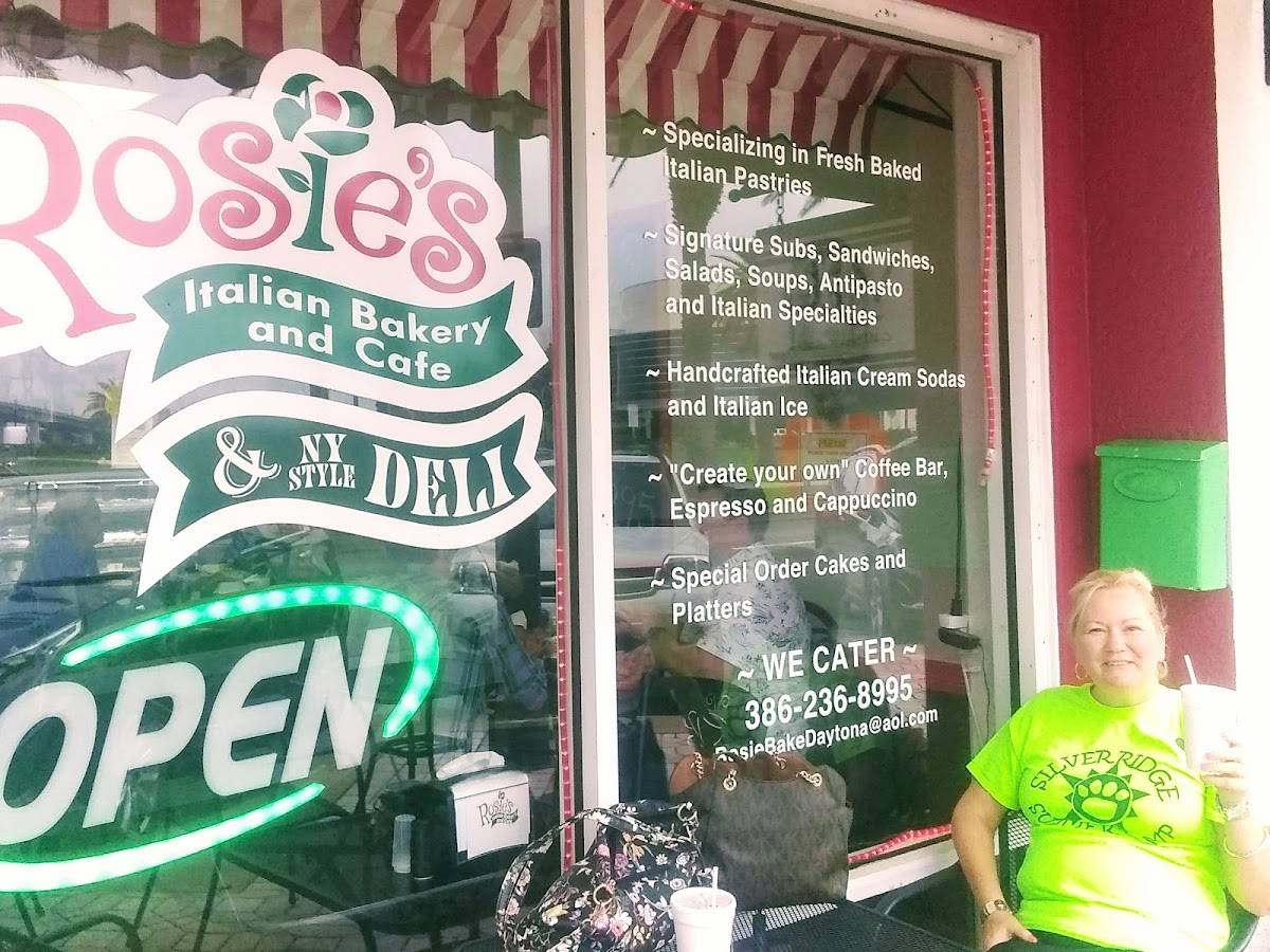 Menu at Rosie's Italian Bakery & NY Style Deli, Daytona Beach