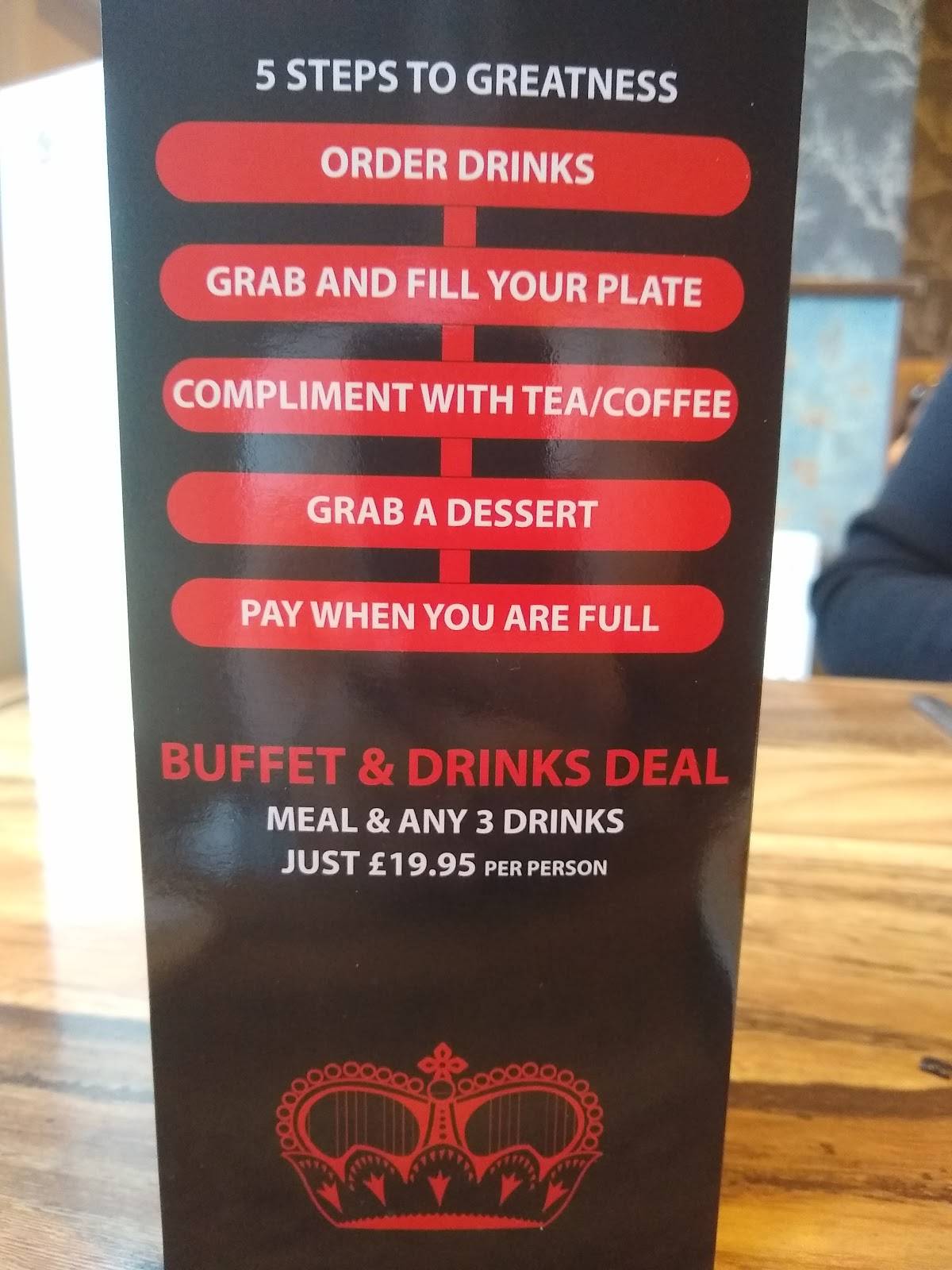 Menu at Royal Taj restaurant, Paisley
