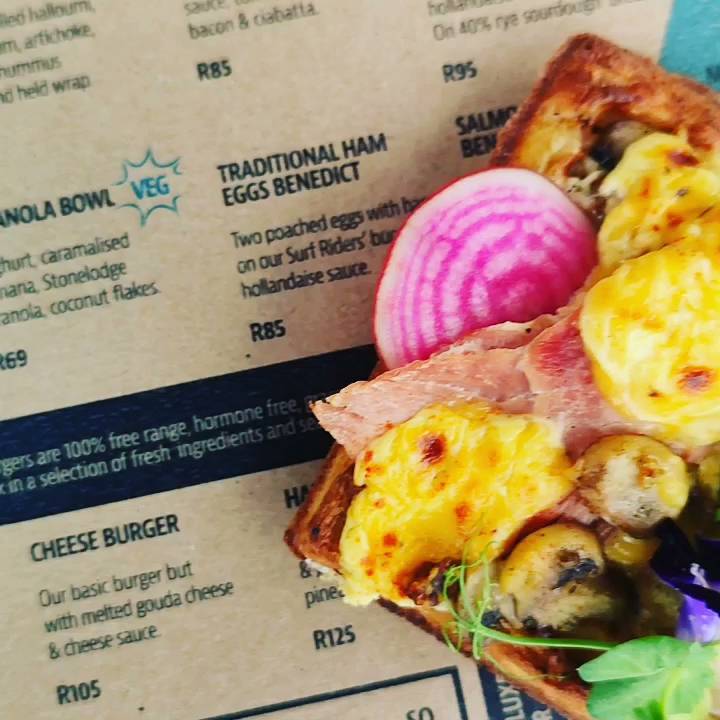 Menu at SURF RIDERS SOUTH BEACH @ BEACHFRONT restaurant, Durban