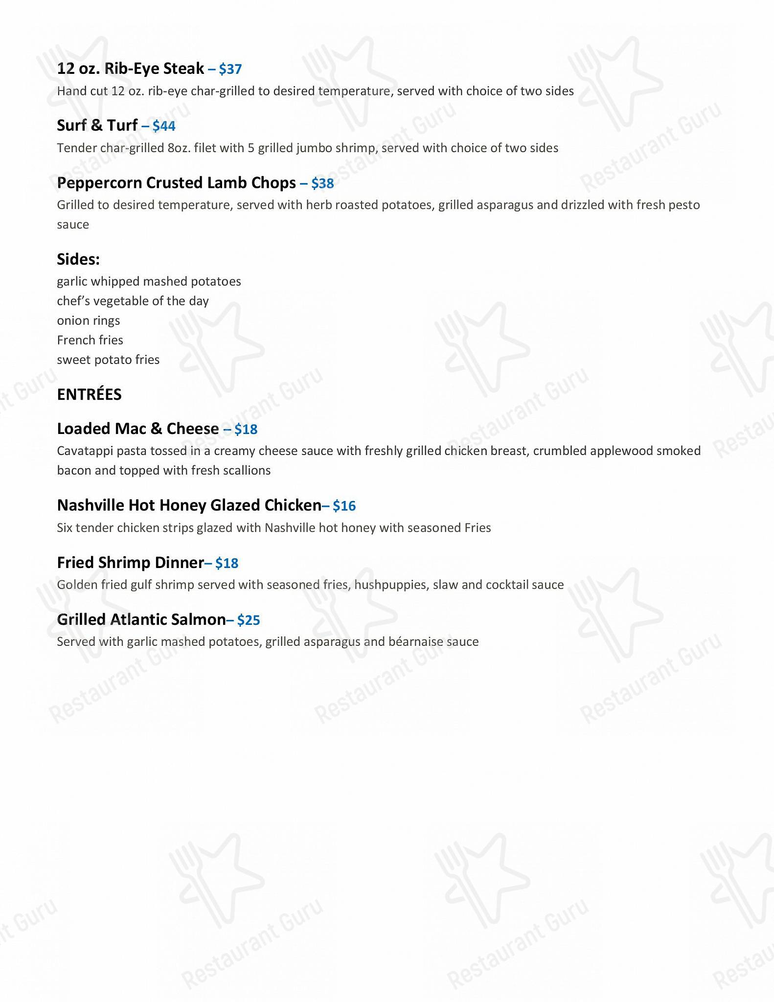 Menu at Selu Garden Café cafe, Cherokee