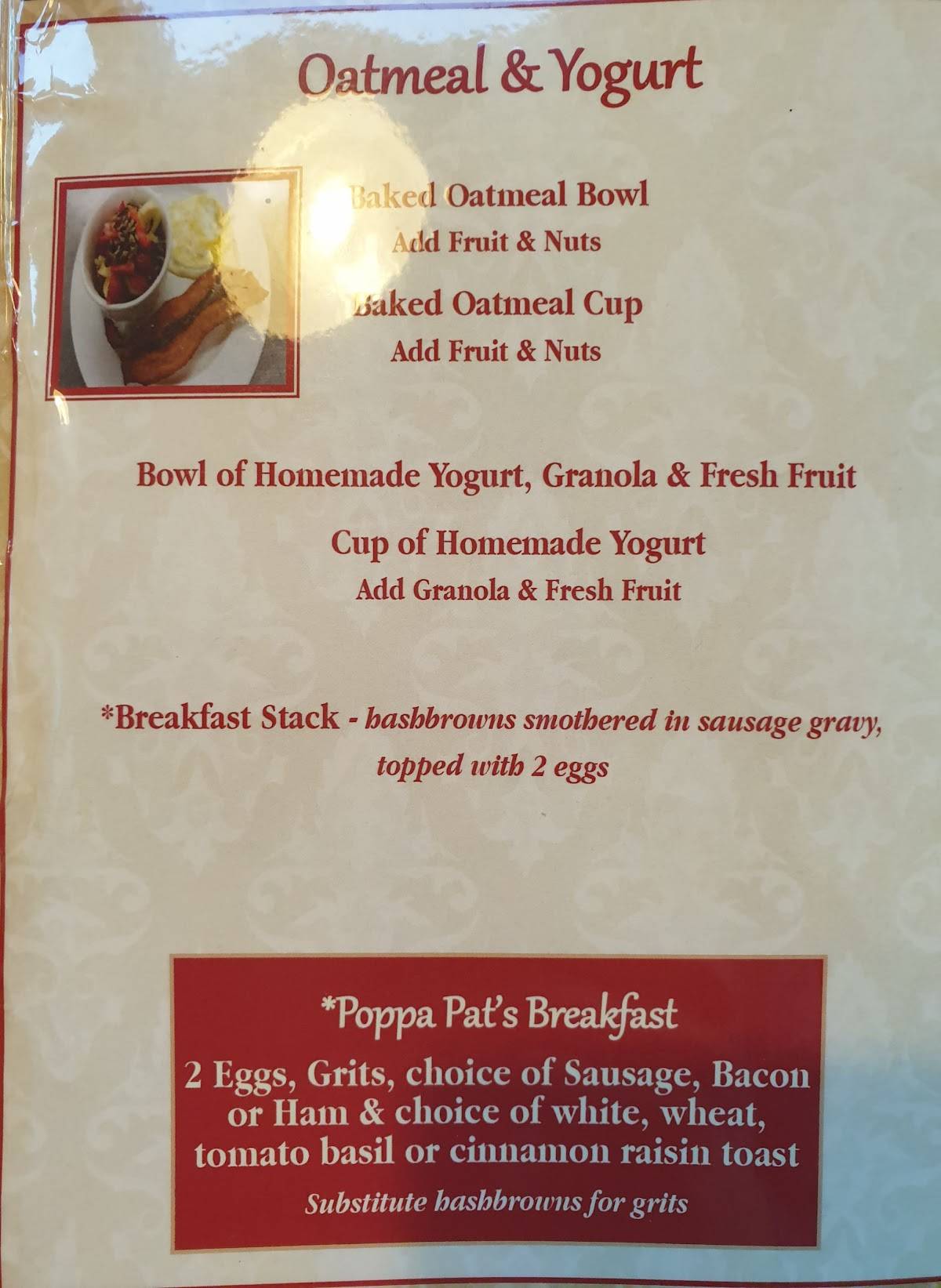 Menu at Southern Manners Restaurant, Columbus