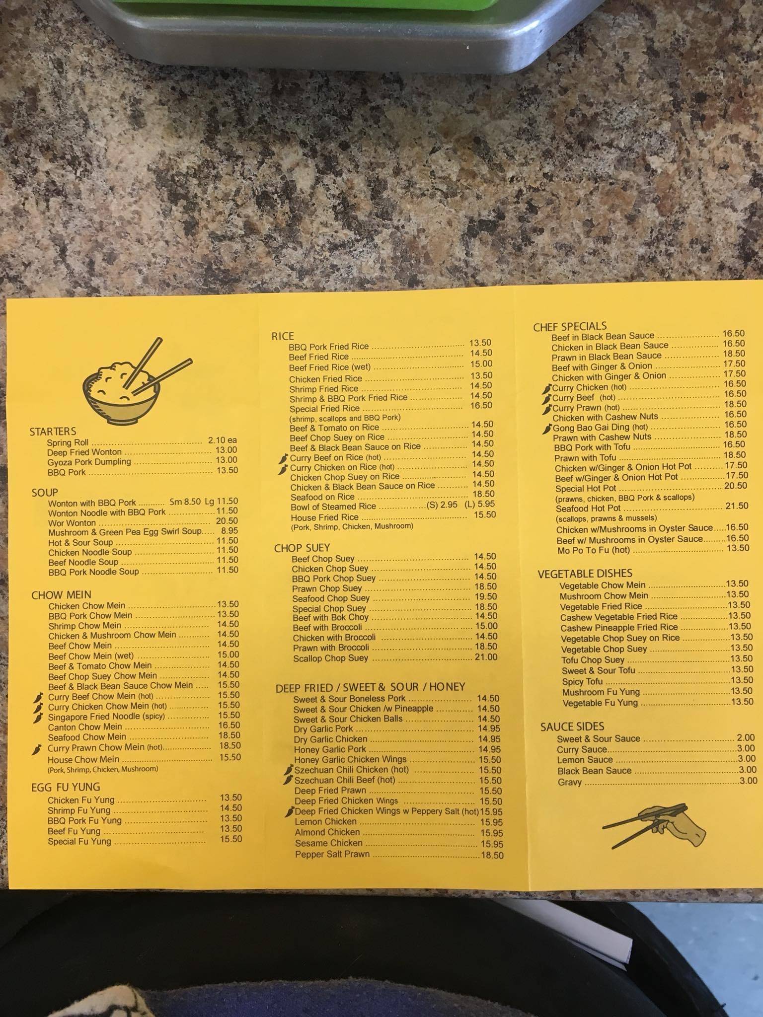 Menu at Star House Restaurant, Cache Creek