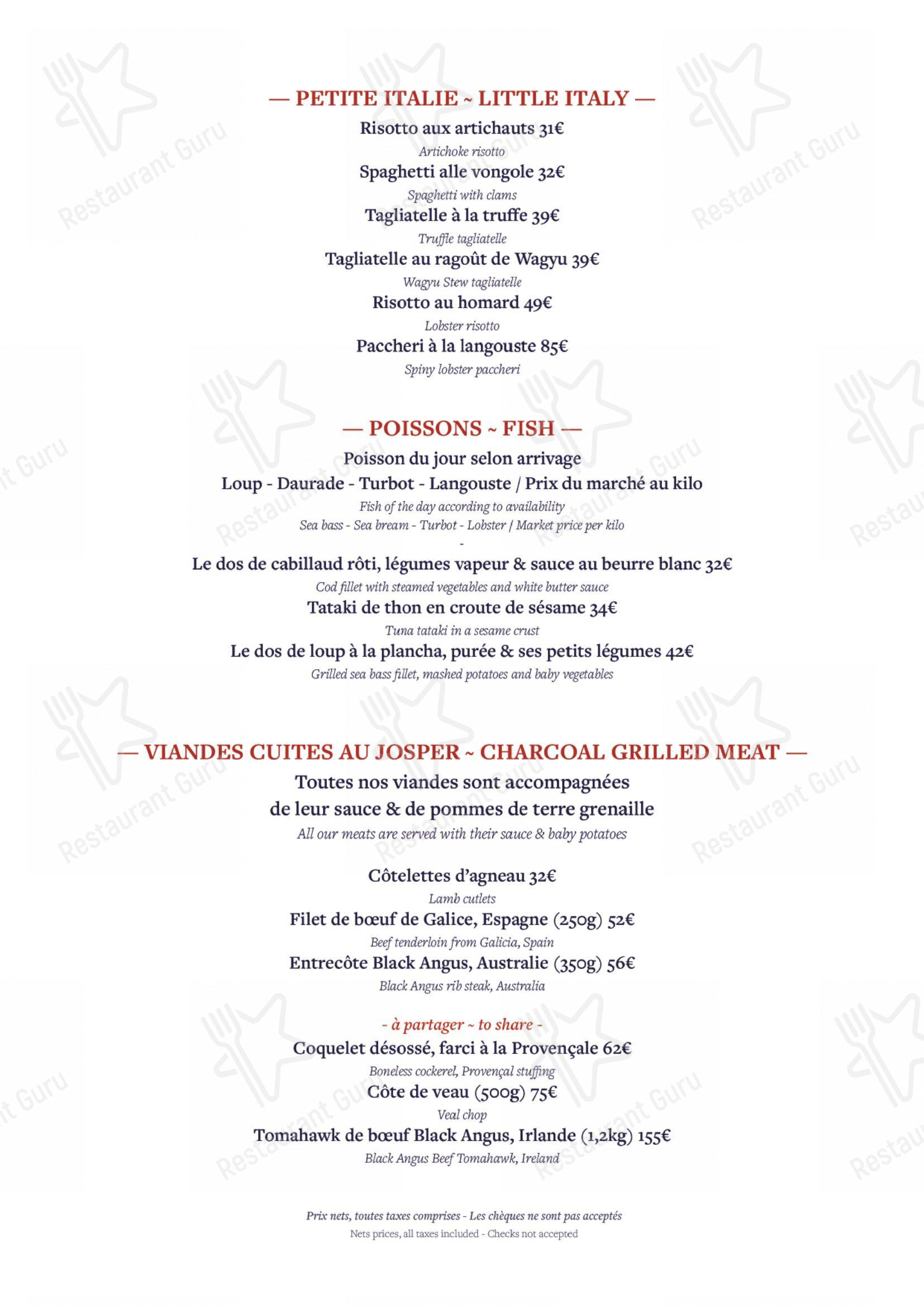 Menu at Panda restaurant, Stokesley