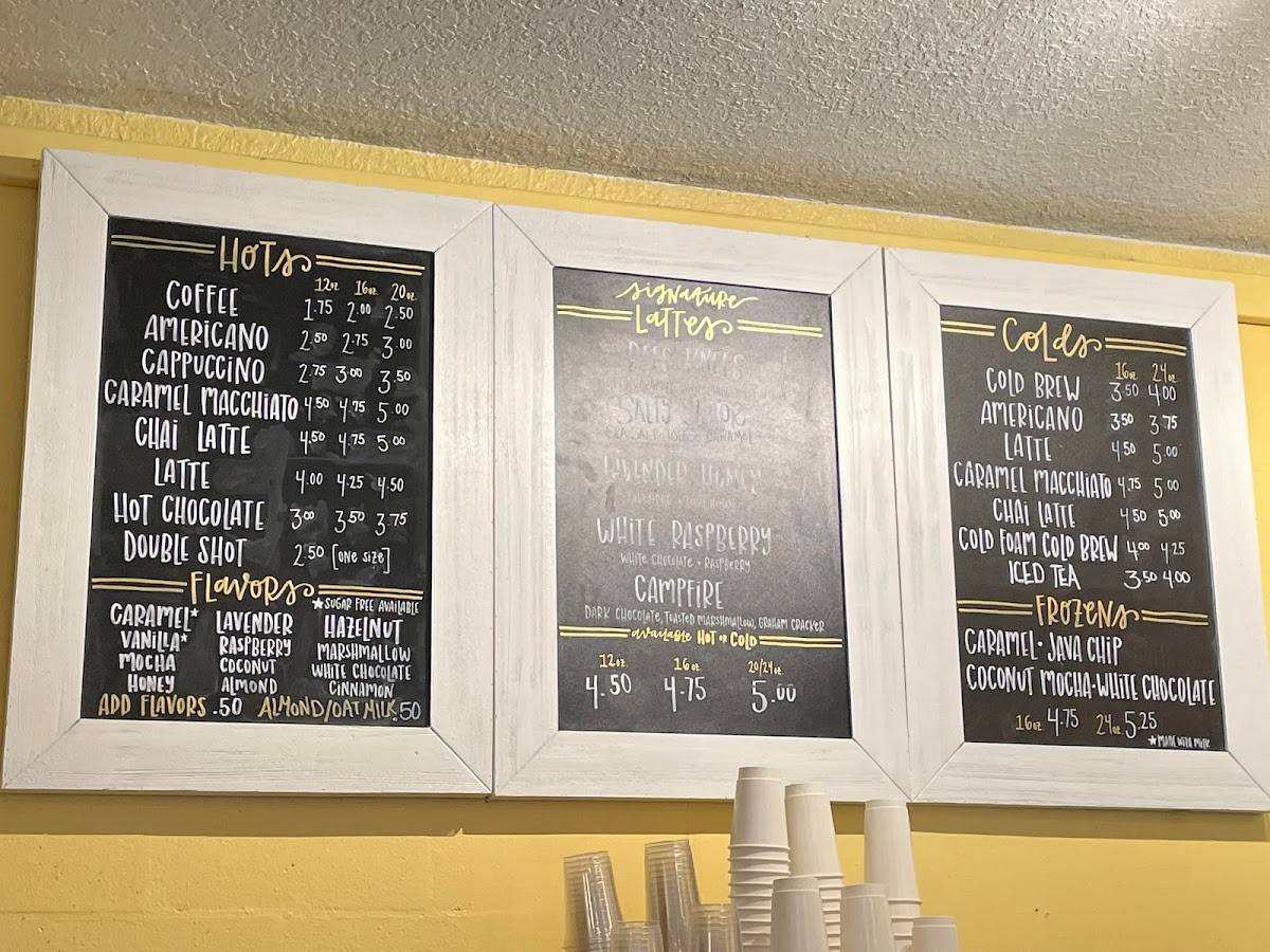 Menu at Swillerbees Craft Donuts & Coffee in Flagler Beach cafe ...