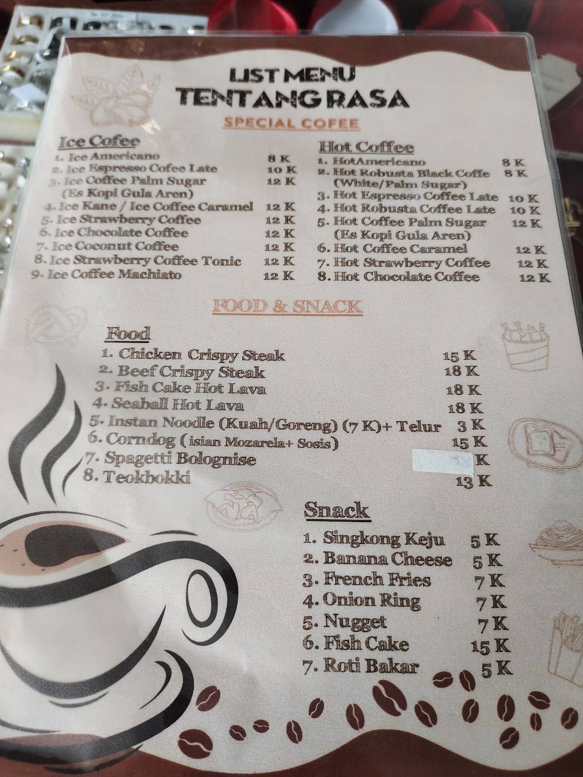 Carta de Tentang Rasa Kopi Jangkar, Salatiga