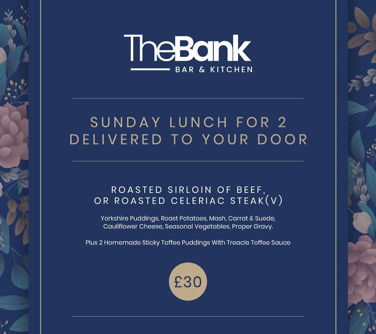 Menu at The Bank Bar & Kitchen, Darwen
