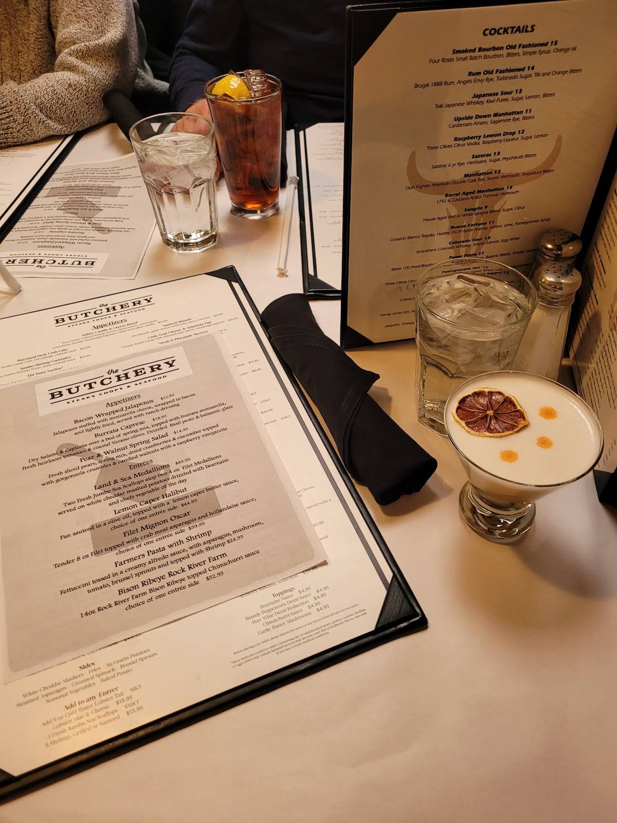 Menu at The Butchery- Steaks, Chops & Seafood steakhouse, Arvada