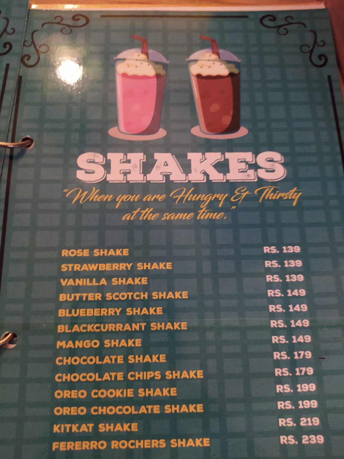 Menu at The Cult Cafe & Restaurant, Moradabad