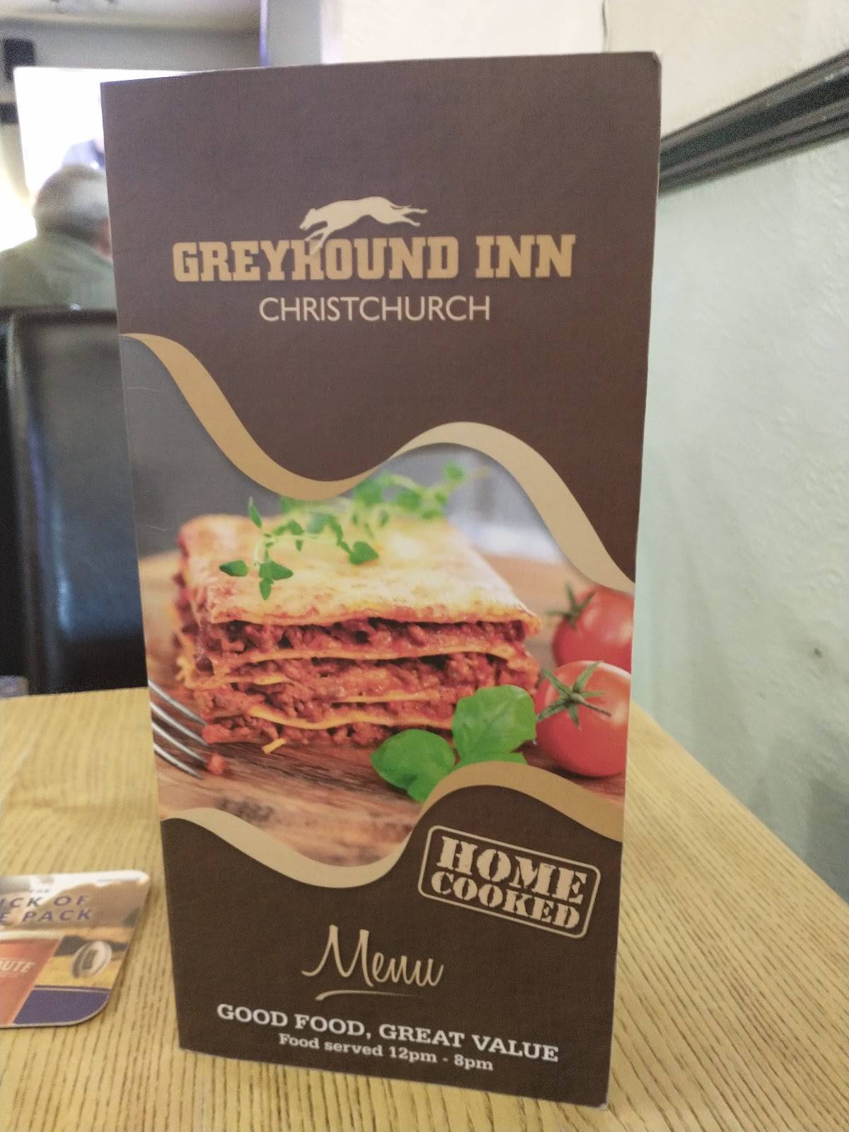 Menu at The Greyhound Inn pub & bar, Newport, Old Hill Cres